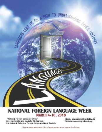 Alpha Mu Gamma hosts National Foreign Language Week – The Bison